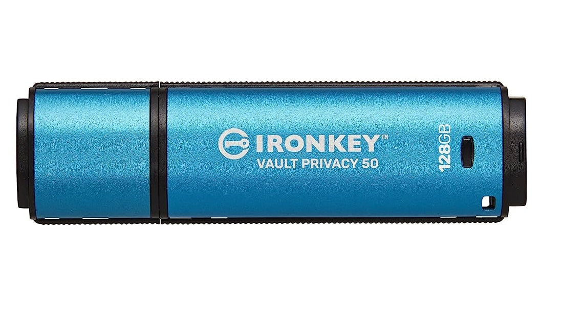 Kingston IKVP50/128GB IronKey 128GB 50 USB3.2 Flash Drive