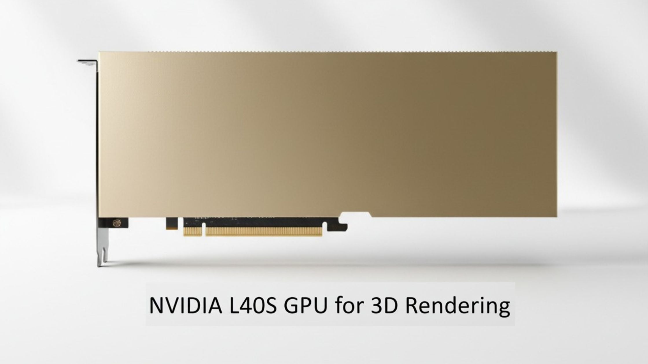NVIDIA L40S GPU for 3D Rendering and Simulation Workloads