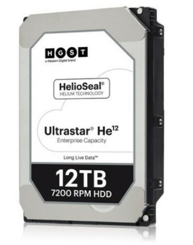 HGST 0F29530 HUH721212AL5200 ULTRA He12 12Tb 7200Rpm SAS 12Gbps 3.5-In