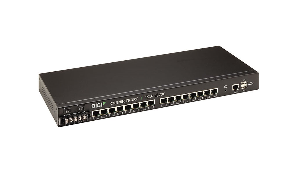 DIGI 70002538 ConnectPort 16-Ports 48VDC Terminal Server