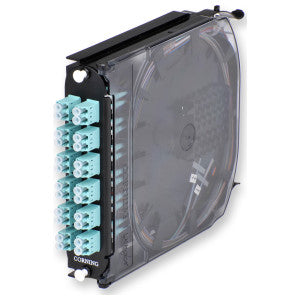 Corning CCH-CS24-E4-P00QE 24-Fiber LC Duplex 2M Splice Cassette