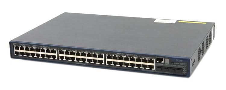 3Com 3CRS45G-48-91 HP 4510G 48-Ports Managed Layer 3 Desktop Ethernet ...