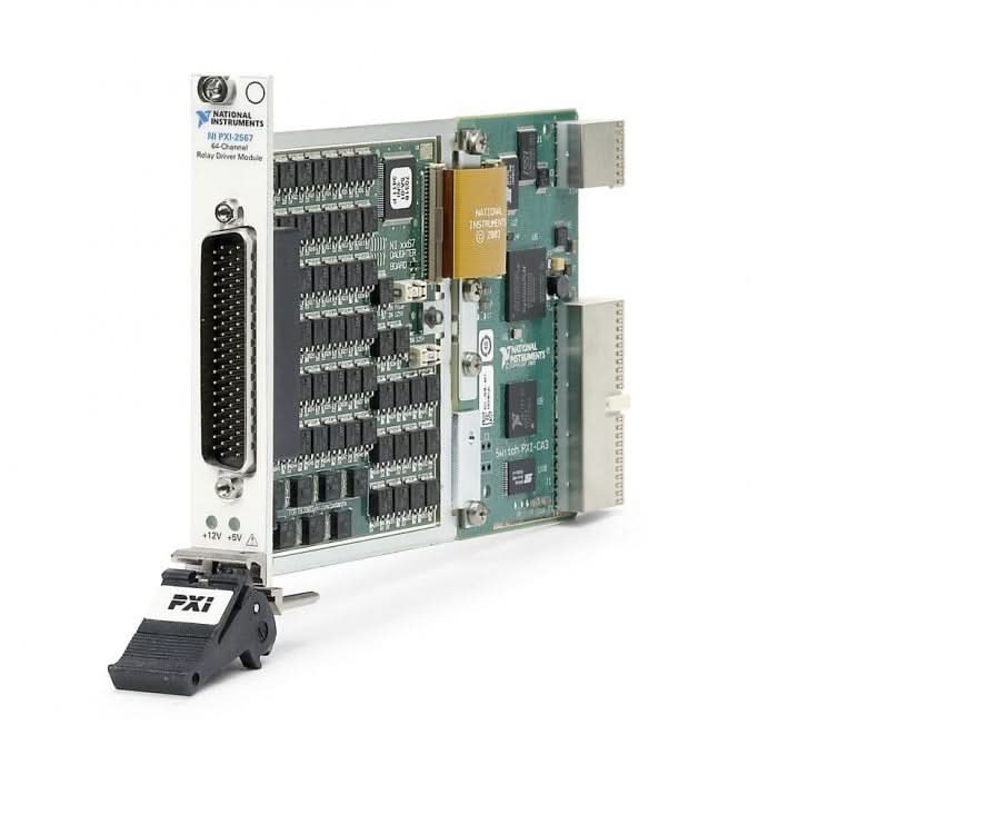 National Instruments 778572-67 PXI-2567 64-Channel 50VDC Driver Module