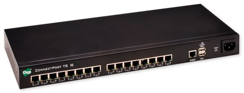 DIGI 70002538 ConnectPort 16-Ports 48VDC Terminal Server