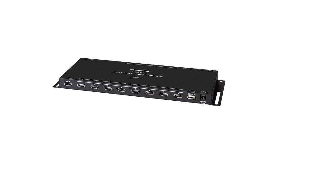 Crestron HD-DA8-4KZ-E 4K HD 1080p HDR Support Distribution Amplifier