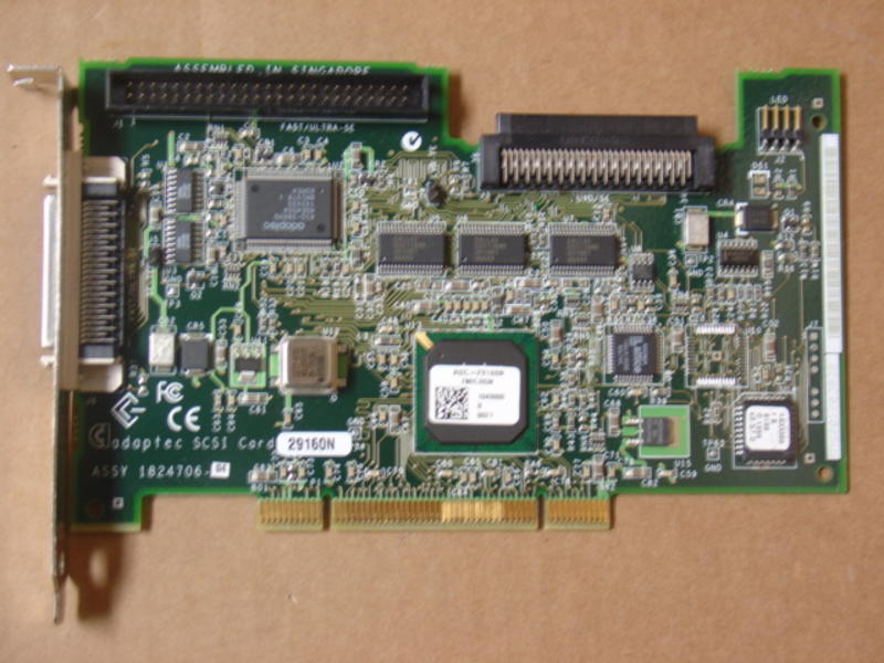 Adaptec 29160N 32-bit PCI SCSI Controller Card