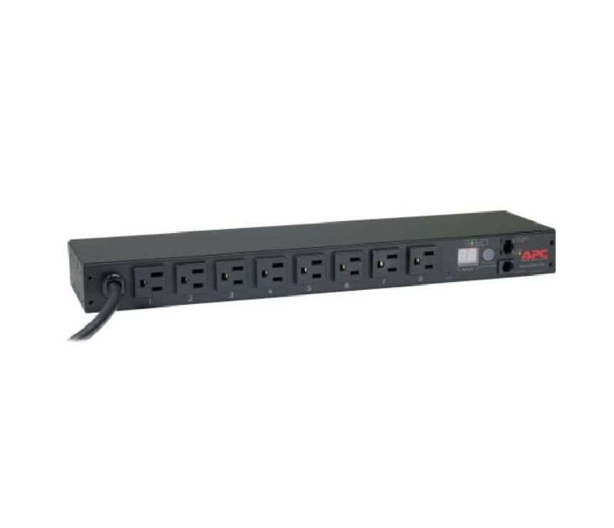 APC AP7921B 20A 1U Rackmount Power Distribution Unit