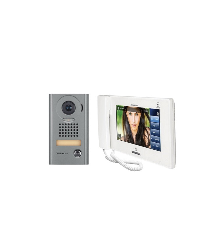 Aiphone JPS-4AEDV 7-Inch Touchscreen 4X8 Color Vandal Video Intercom