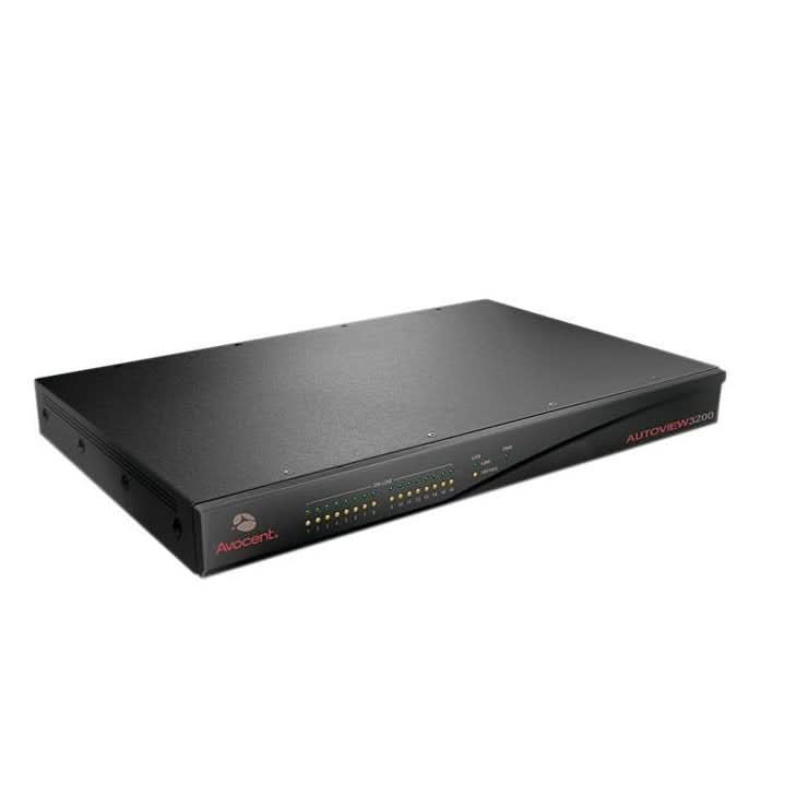 Avocent AV3200-001 Auto View 3200 16-Port Rack Mountable KVM Switch