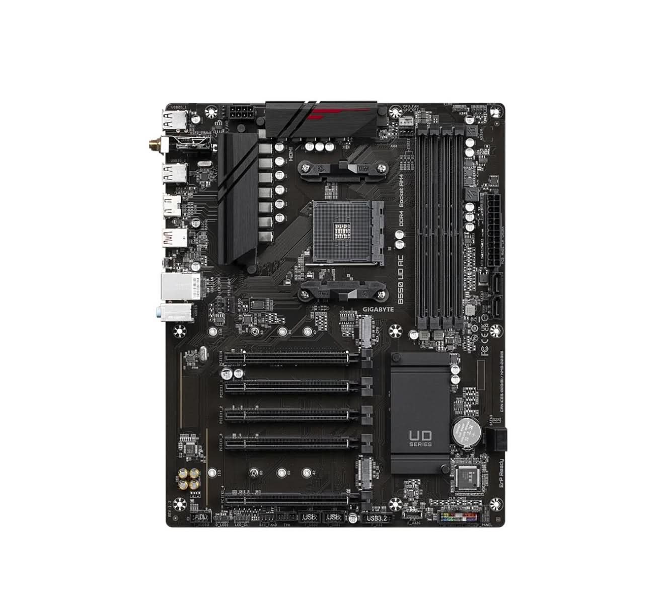 Gigabyte B550 UD AC Socket AM4 AMD B550 128GB Motherboard
