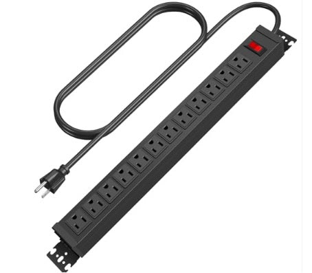 Eaton EFLXL2000R-PDU1U Single-Phase 16A 12-Outlets Rack PDU