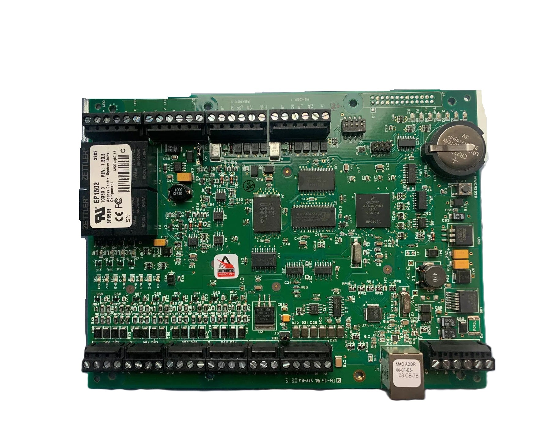 Mercury Security EP1502 Intelligent Dual Reader Controller Card