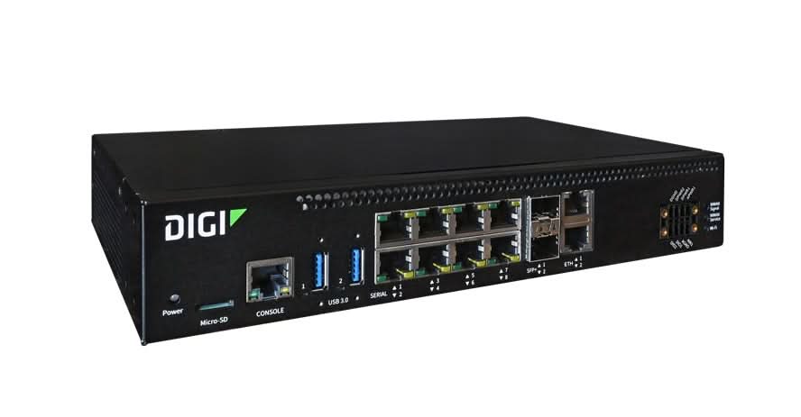 Digi International EZ08-C1G4-USS 1U USB 3.1 Terminal Server