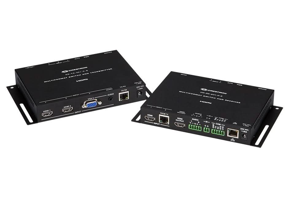 Crestron HD-MD-400-C-E DM LitE HD Scaling Auto-Switcher & HDMI Over CA