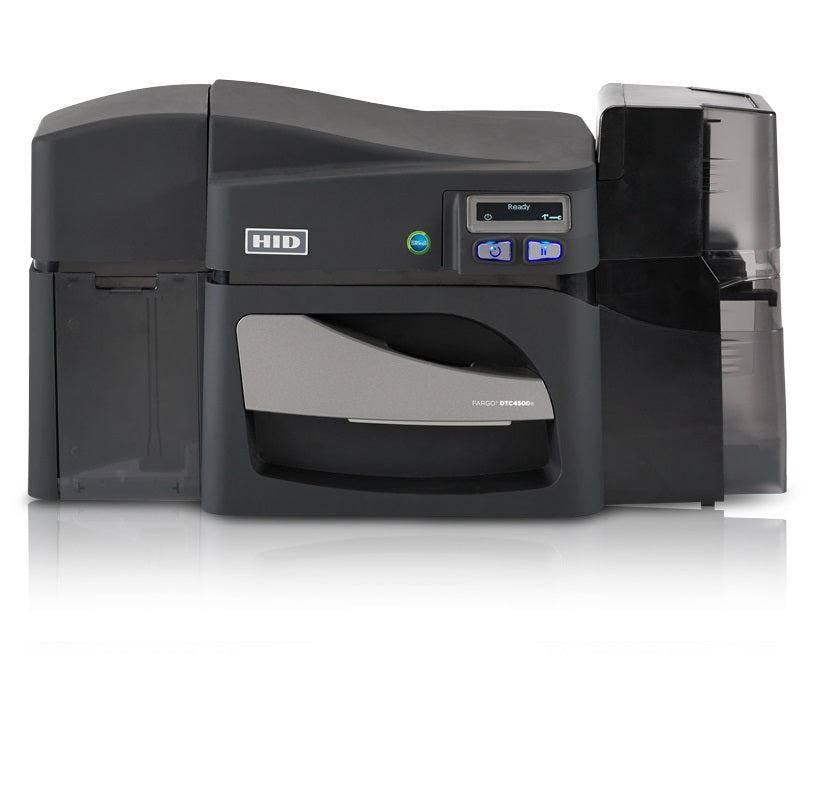HID DTC4500E / 055000 Fargo 300Dpi 32MB RAM Single Sided ID Card Print