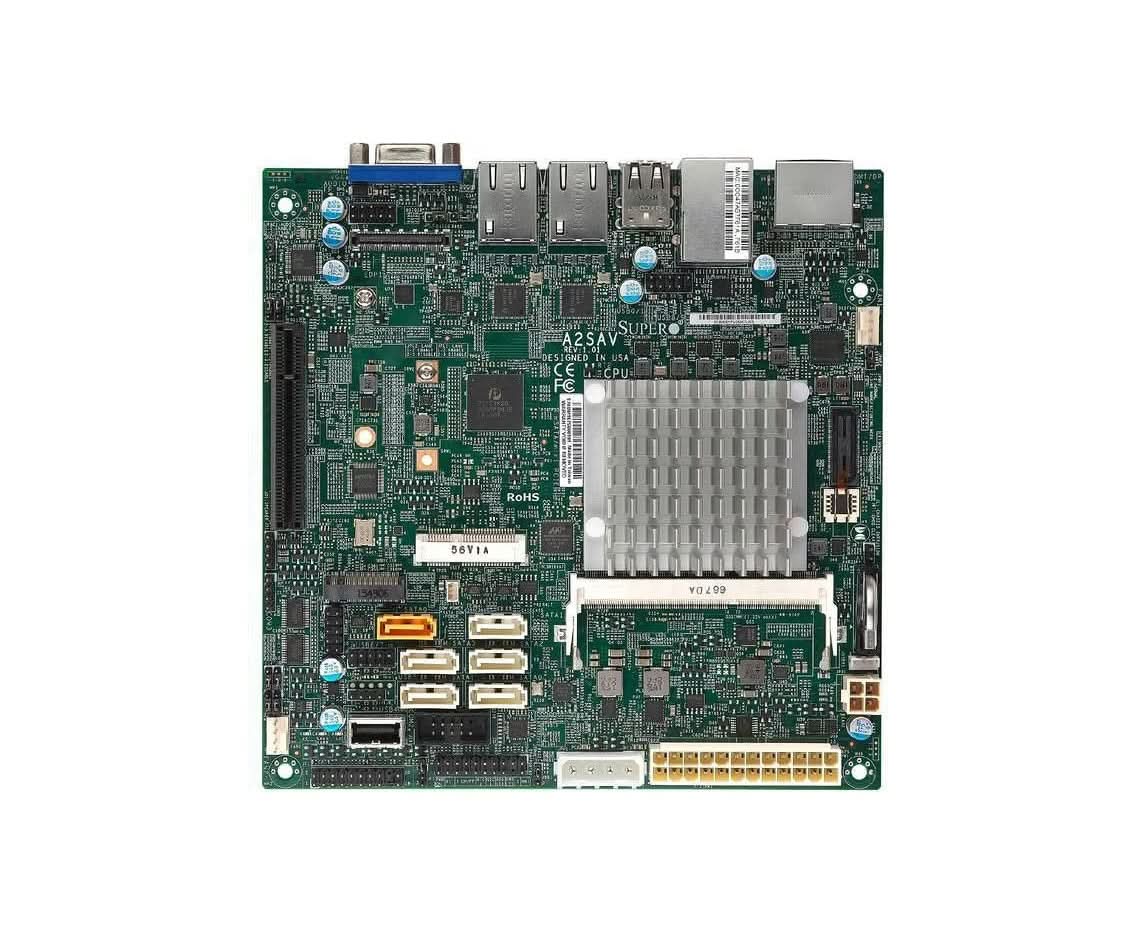 Supermicro MBD-A2SAV-B Intel Atom Mini-ITX Motherboard