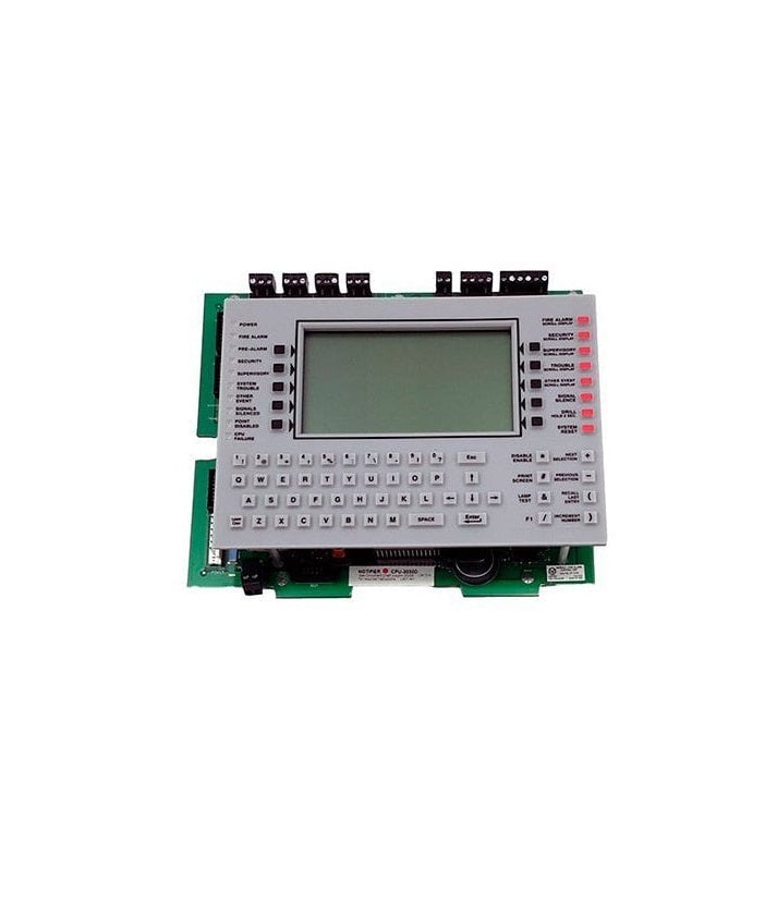 Notifier CPU2-3030D 640-character backlit Red Control Panel with Displ