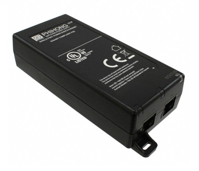 Phihong POE21U-1AF Single-Port 90-264Volts AC Midspan PoE Injector