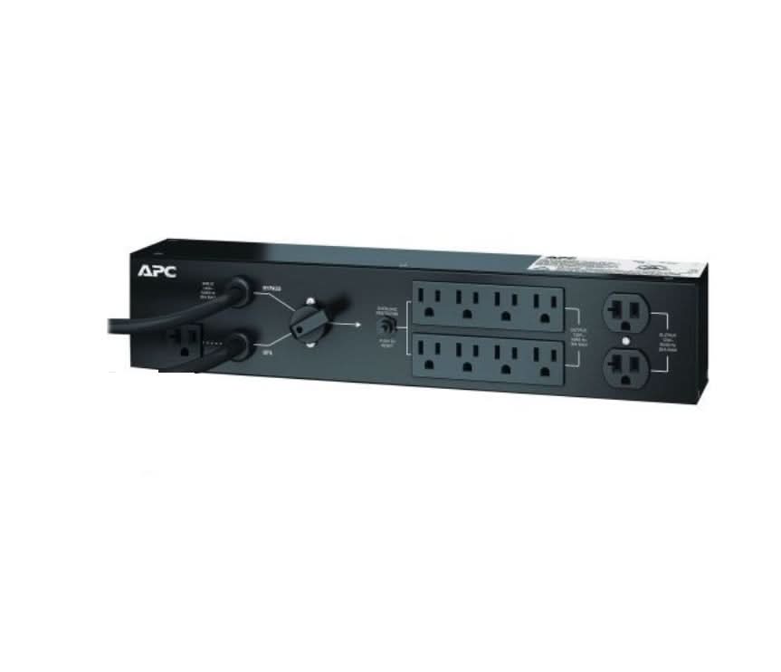 APC SBP1500RM 8-Outlets 1.5kVA 120V 2U Rackmount PDU