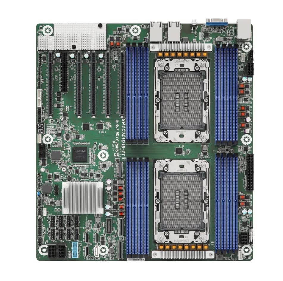 ASRock SP2C741D16-2T C741 LGA4677 96GB DDR5 Motherboard