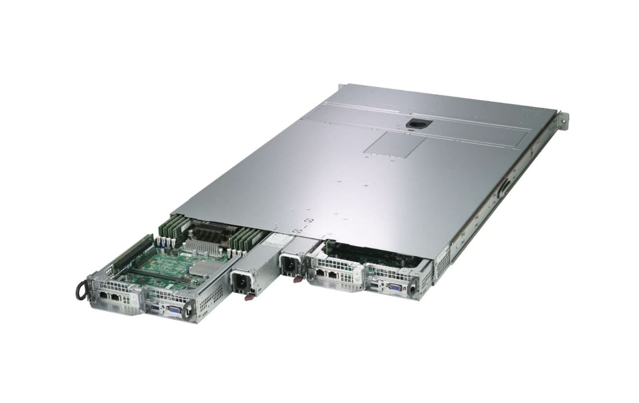 Supermicro SYS-1029TP-DTR 6TB DDR4 Rack Barebone Server