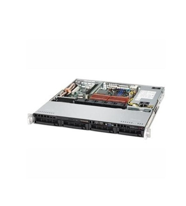 Supermicro - 350W 1U Rack Mountable Server Chassis