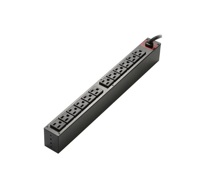 Eaton TPC12-A-CB Single-Phase 12-Outlets 12A Rack-Mount PDU