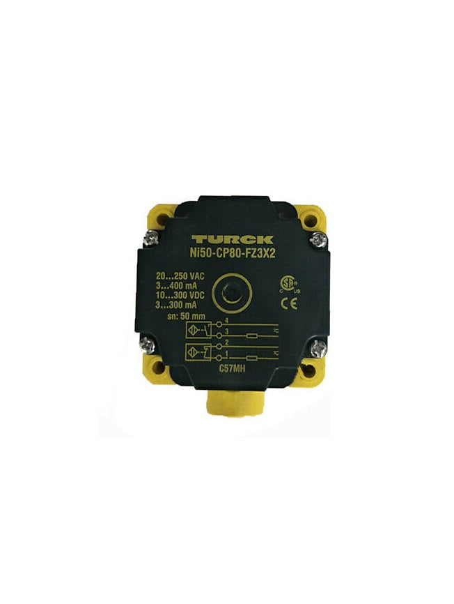 Turck NI50-CP80-FZ3X2 50MM Non-flush 2-Wire Sensor