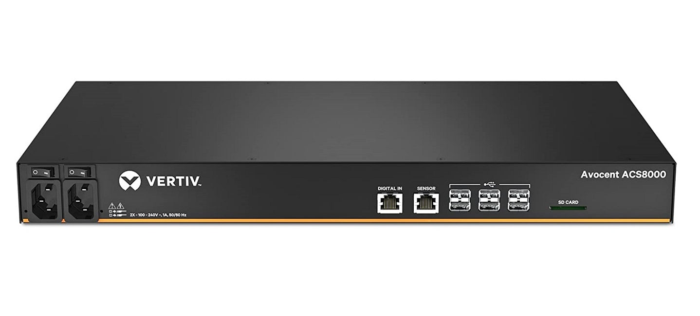 Buy Avocent Console server 8-Ports Dual-AC ACS 8000 ACS8008DAC-400 Online