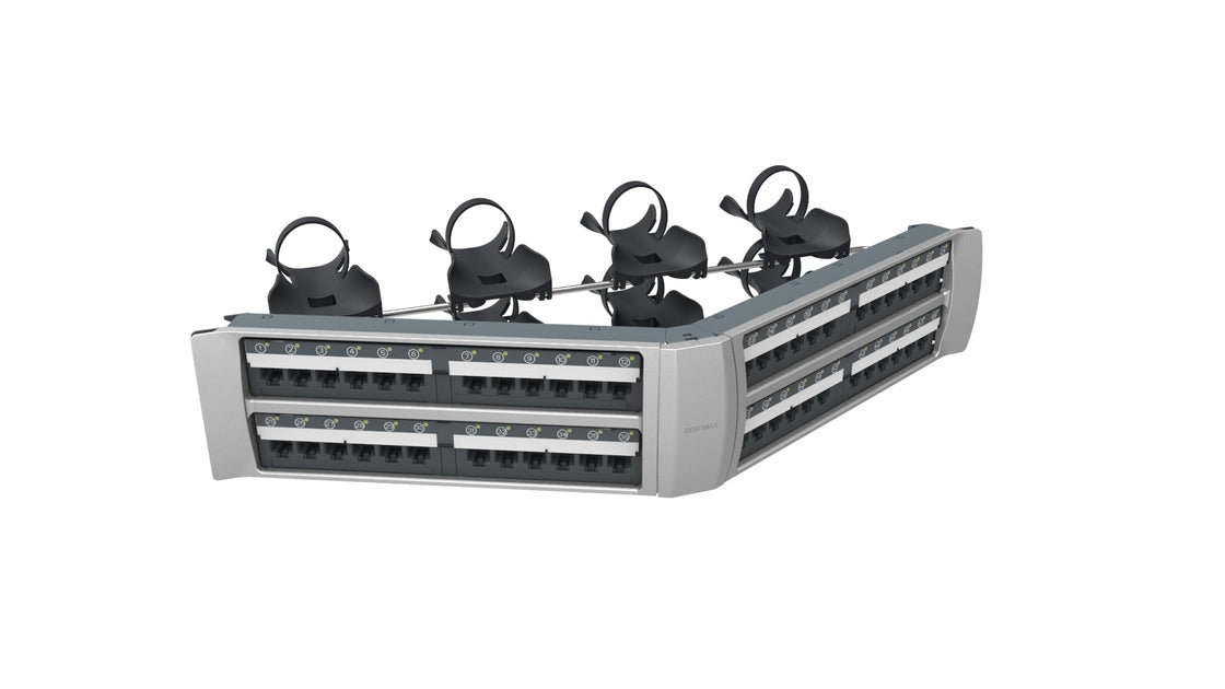CommScope Angled Patch Panel 48-Ports SystiMax 360 iPatch GigaSpeed X1