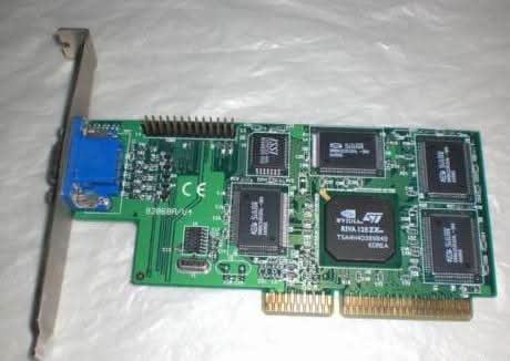 Nvidia 240.0505.001 Riva128zx 128zx 8MB AGP Video Card