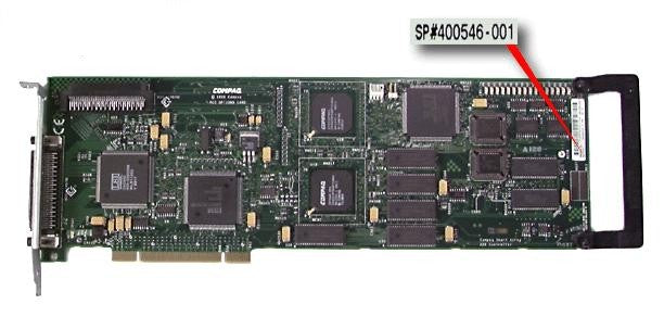 HP Compaq Smart Array 221 Single Channel PCI Ultra2 Wide SCSI RAID ...