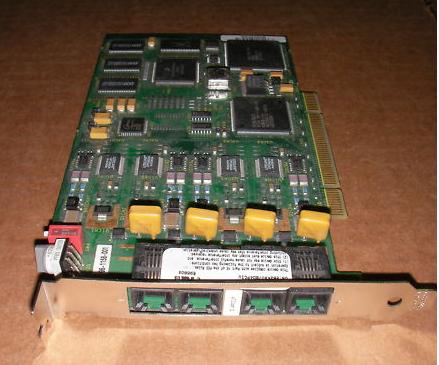 Intel DIALogic D/4PCIUF EURO 4-Port Voice/Fax Card