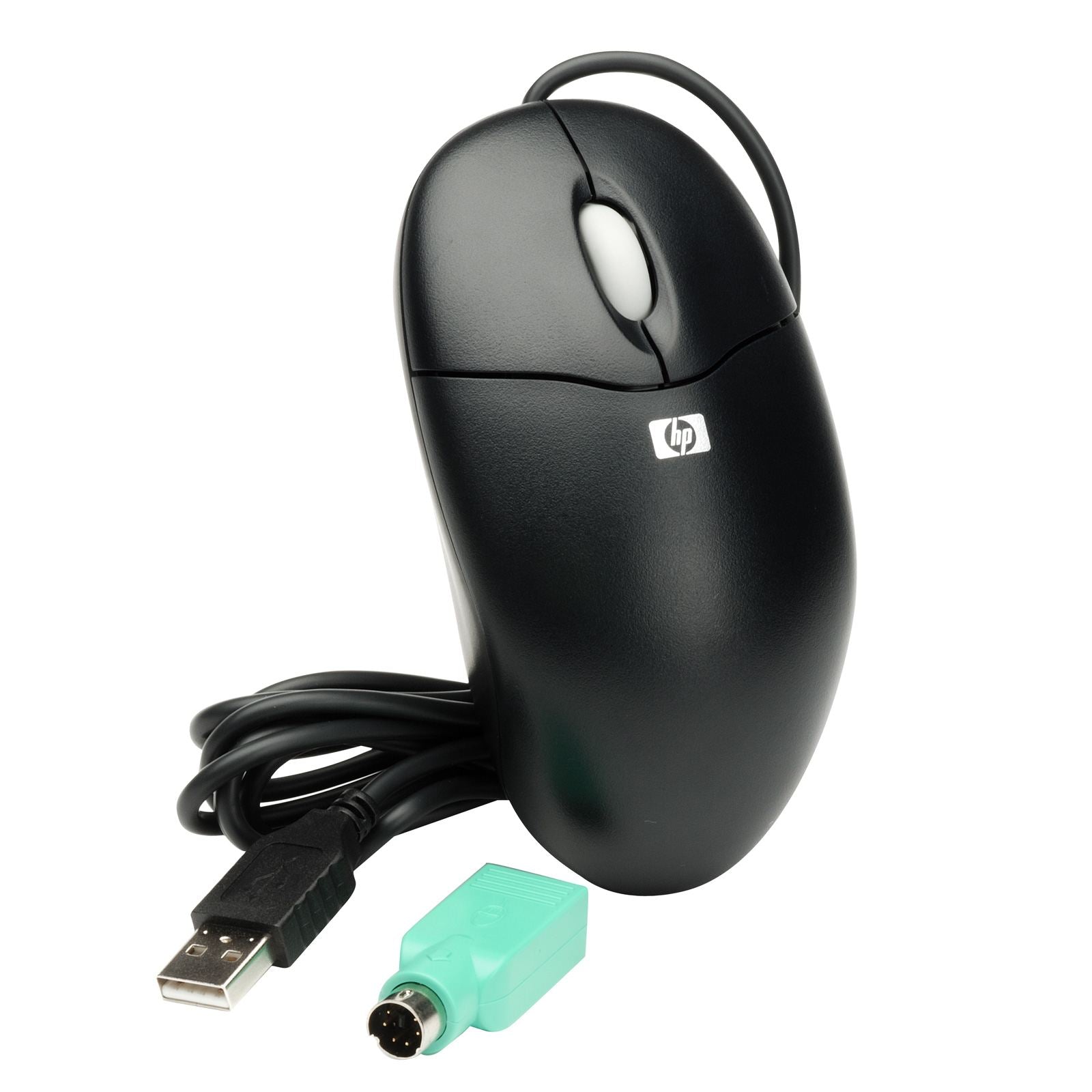 Hewlett Packard DC369A 3-Buttons 1x Wheel USB OR PS/2 Wired Black ...