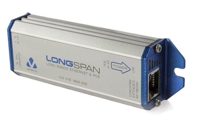 Buy Genuine Veracity VLS-1P-B Longspan Long Range BASE Unit POE Network Extender Online